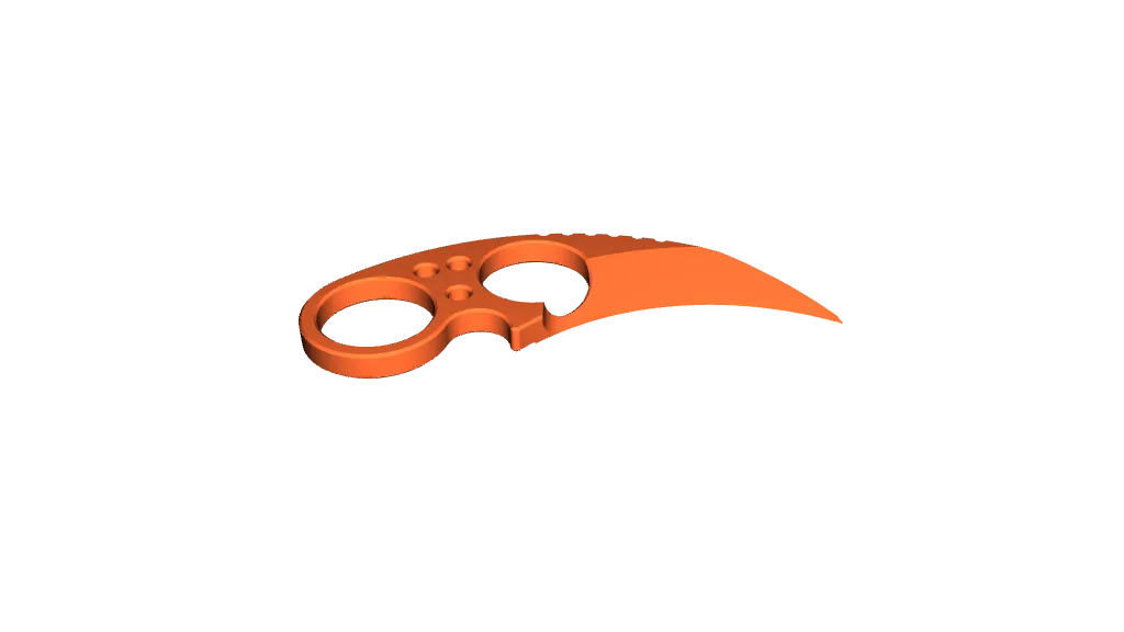 Simple Talon Knife by FileForge | Download free STL model | Printables.com