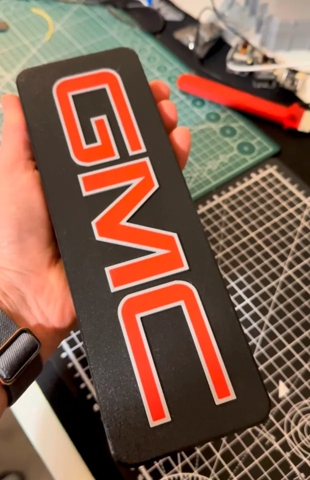 GMC Logo by Jaakko Kenttä | Download free STL model | Printables.com