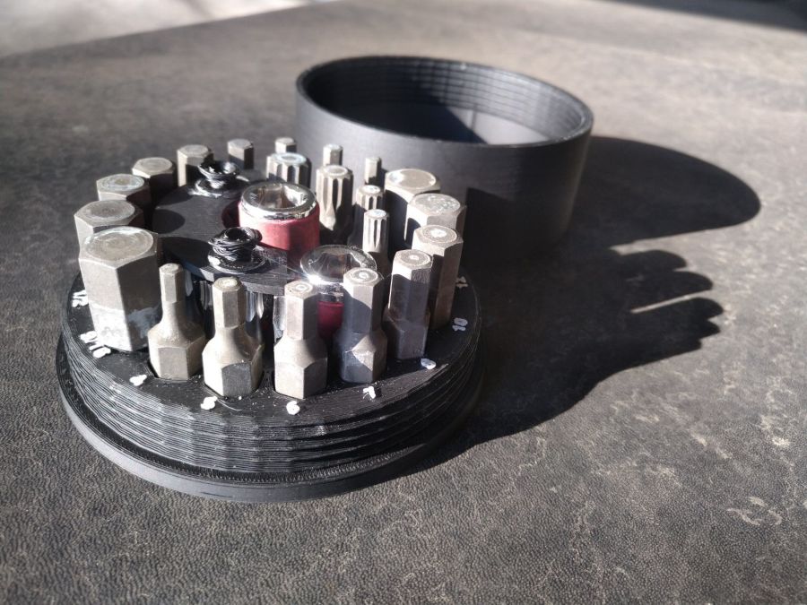 Hex Bit Case by NealF | Download free STL model | Printables.com