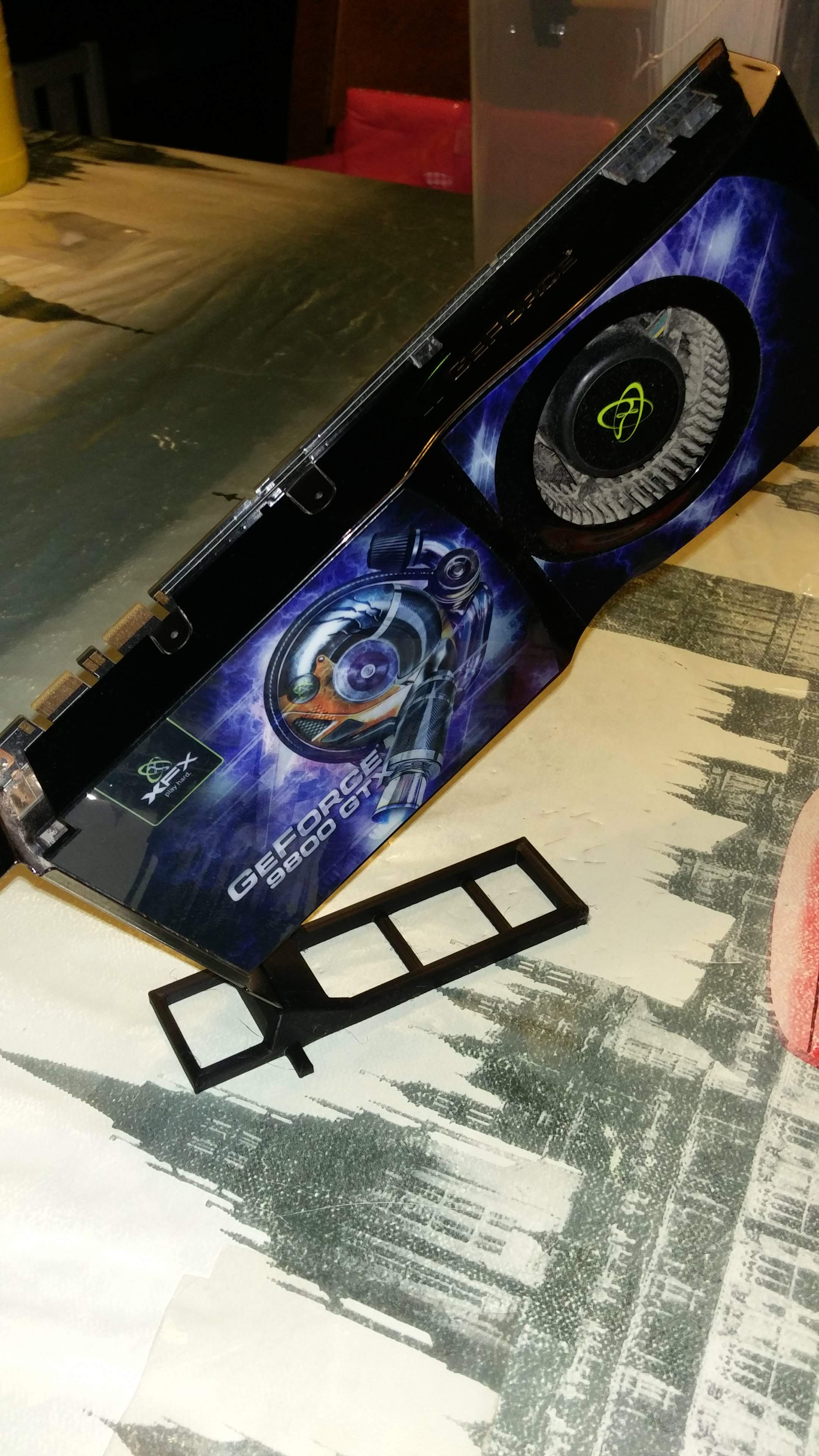 GPU Stand Extra Size by Celestino Mosquera Fontán | Download free STL ...