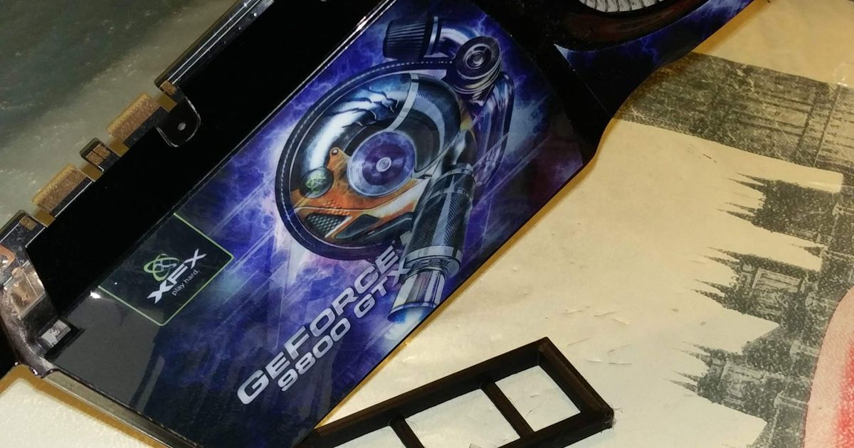 GPU Stand Extra Size by Celestino Mosquera Fontán | Download free STL ...