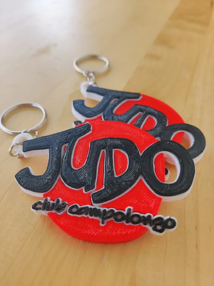 Judo club personalized keychain by Celestino Mosquera Fontán | Download ...