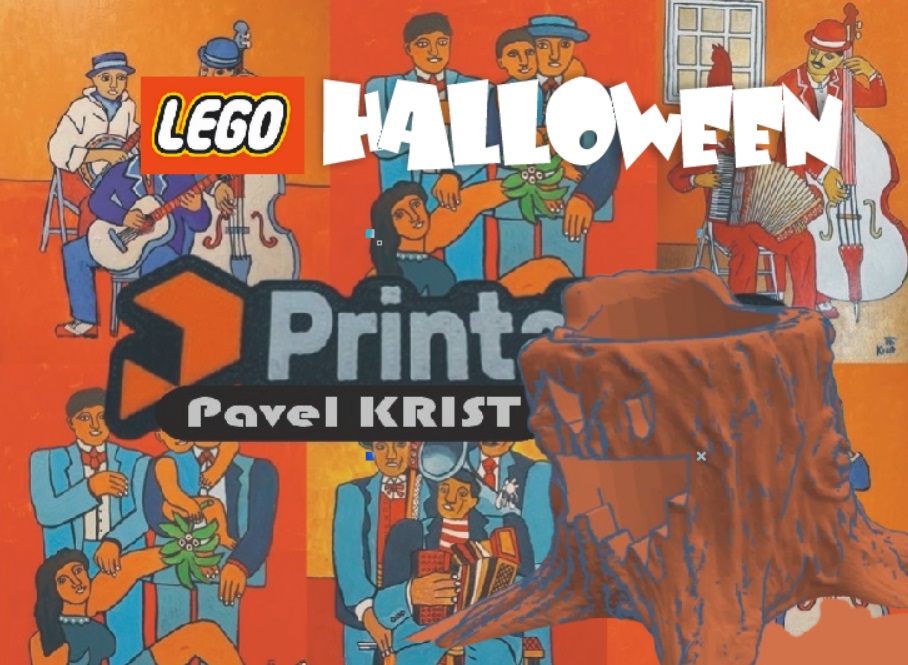 lego halloween tree by Mgr. Pavel Krist | Download free STL model ...