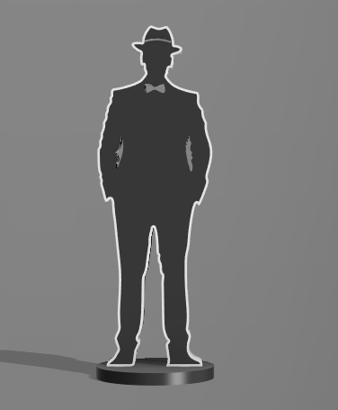 Gentleman and Lady pawn - miniature - figurine by Bjorn V | Download ...
