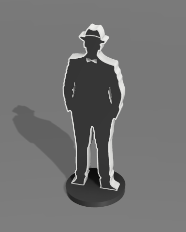 Gentleman and Lady pawn - miniature - figurine by Bjorn V | Download ...