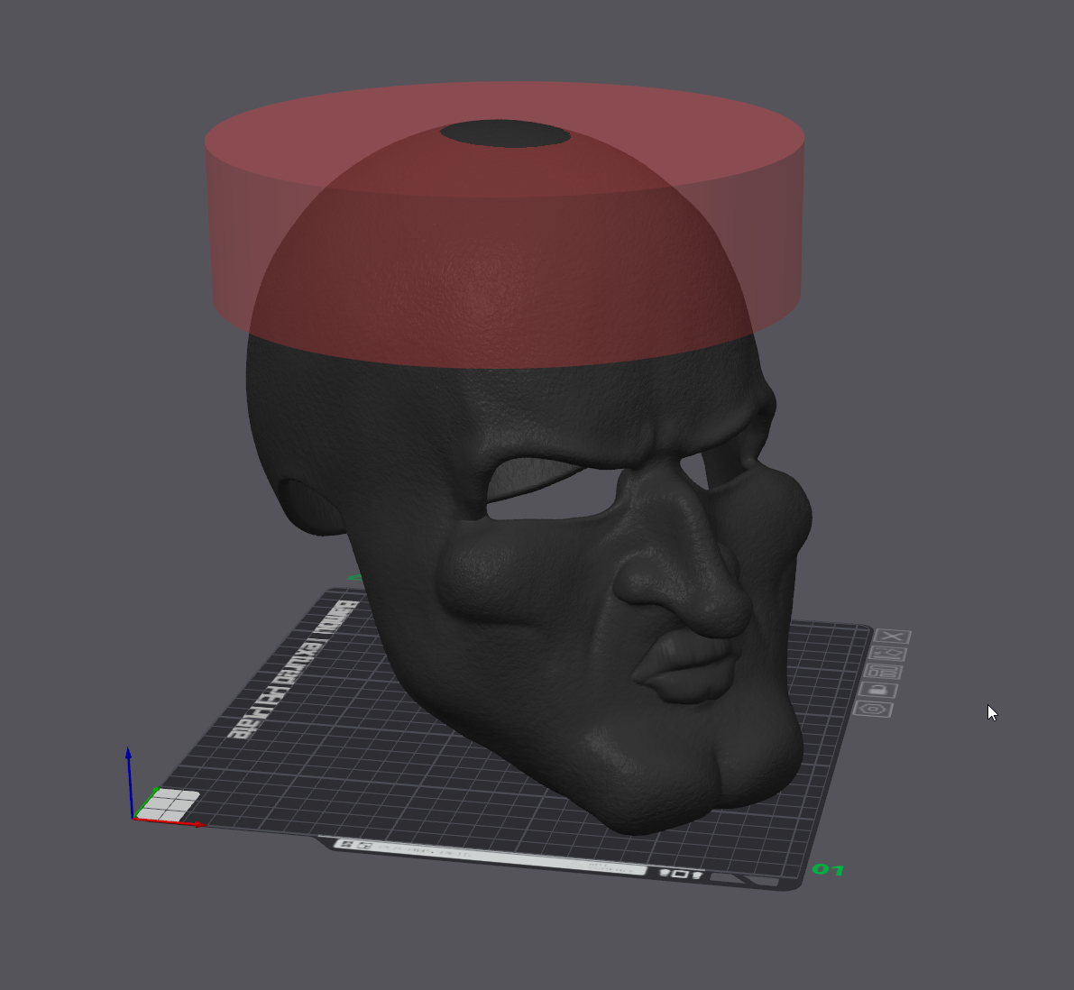 Halloween Handsome Squidward Mask by Hornboy | Download free STL model ...