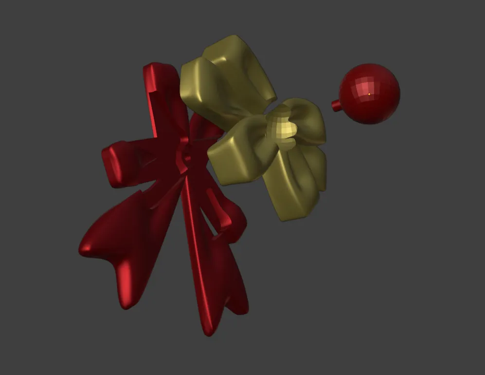 Christmas ribbon by 3D Zoe | Download free STL model | Printables.com