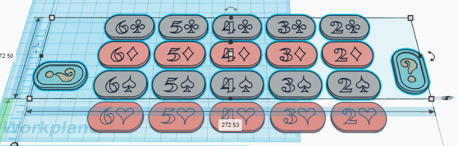 Clue Tokens with Card Backs - Silver Bayonet par sablebadger ...