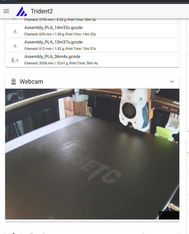 Camera Holder Trident - Webcam by dav12 | Download free STL model ...