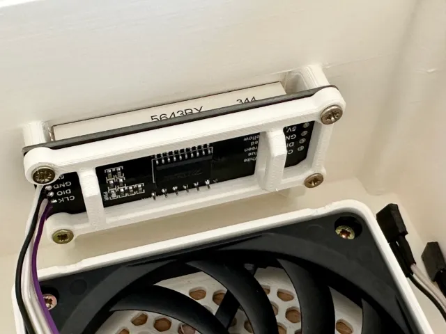 Raspberry Pi 5 NVMe NAS by marigu | Download free STL model ...