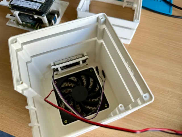 Raspberry Pi 5 NVMe NAS by marigu | Download free STL model ...