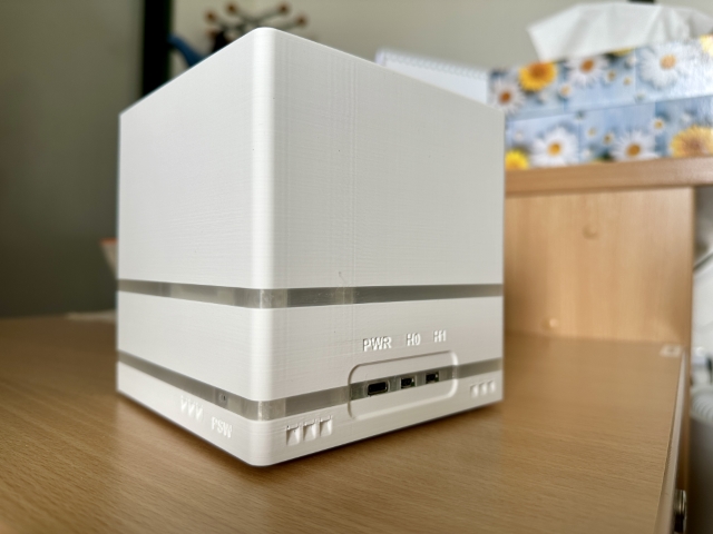 Raspberry Pi 5 NVMe NAS by marigu | Download free STL model ...