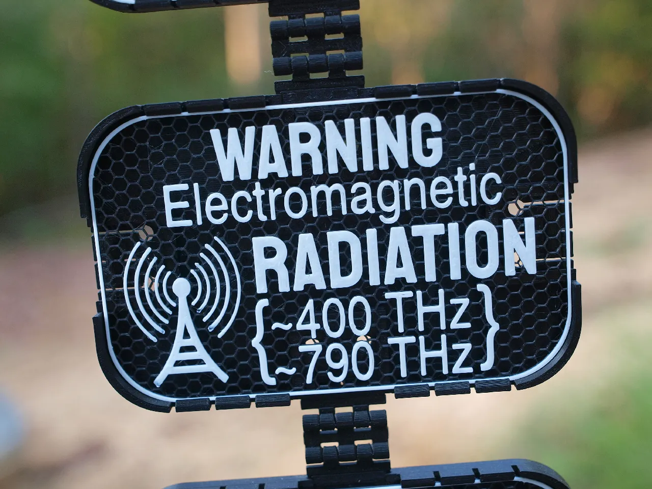 EMR Warning sign by h2odragon | Download free STL model | Printables.com