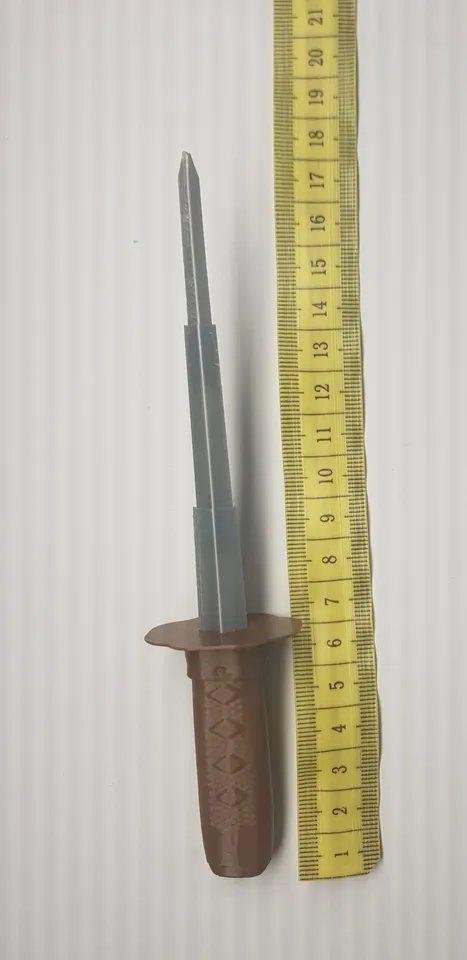 Collapsing sword by Flexi-Maker | Download free STL model | Printables.com