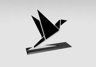 Paper Bird - Origami by 3Dinfinity | Download free STL model ...