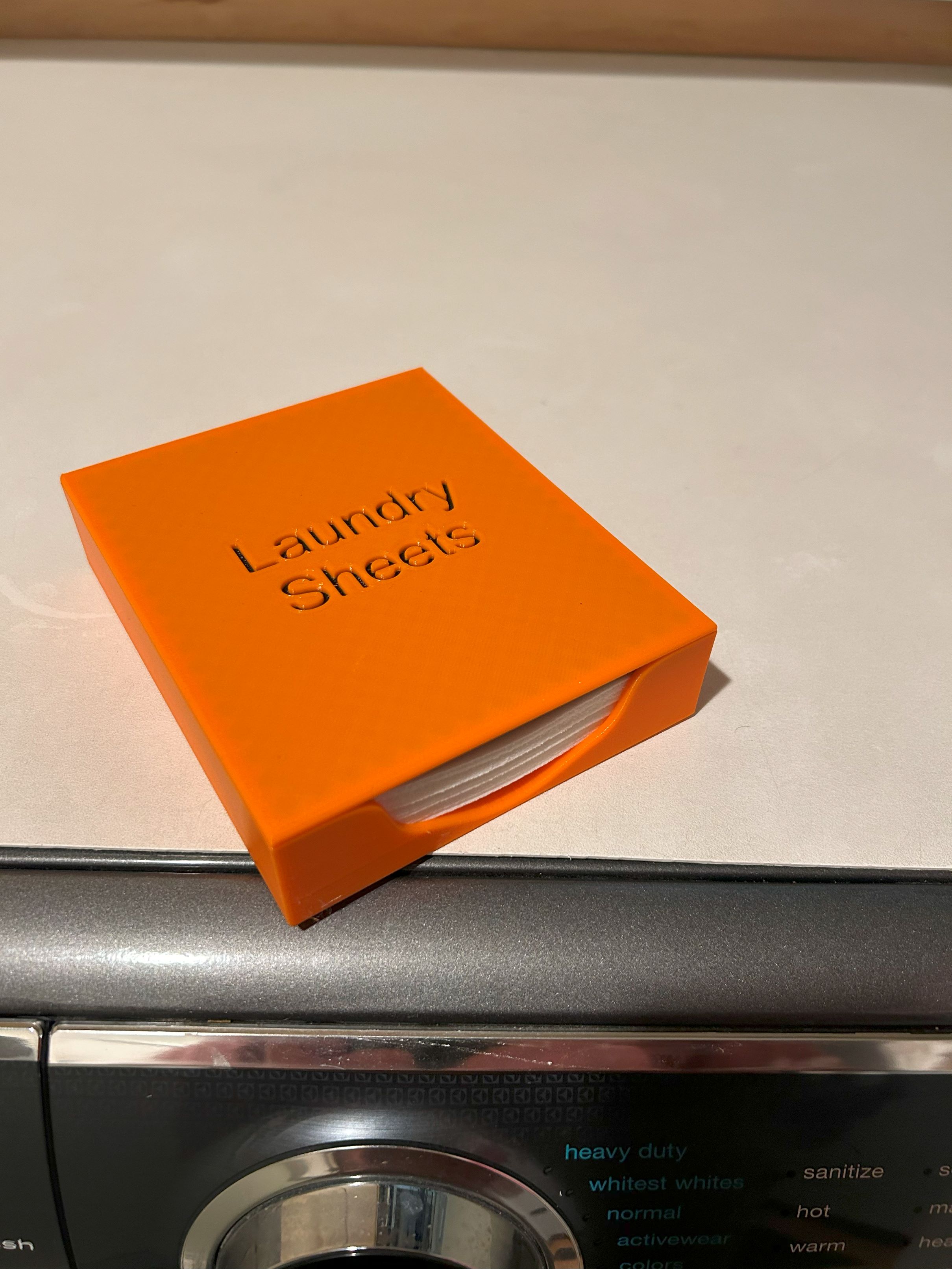 Tray for Laundry Detergent Sheets by Schaffer.la | Download free STL ...