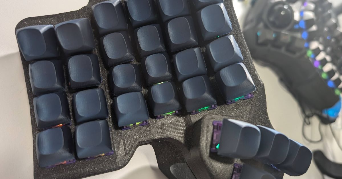 DES profile MX keycaps, separate stems and keys by Craig Andrews ...