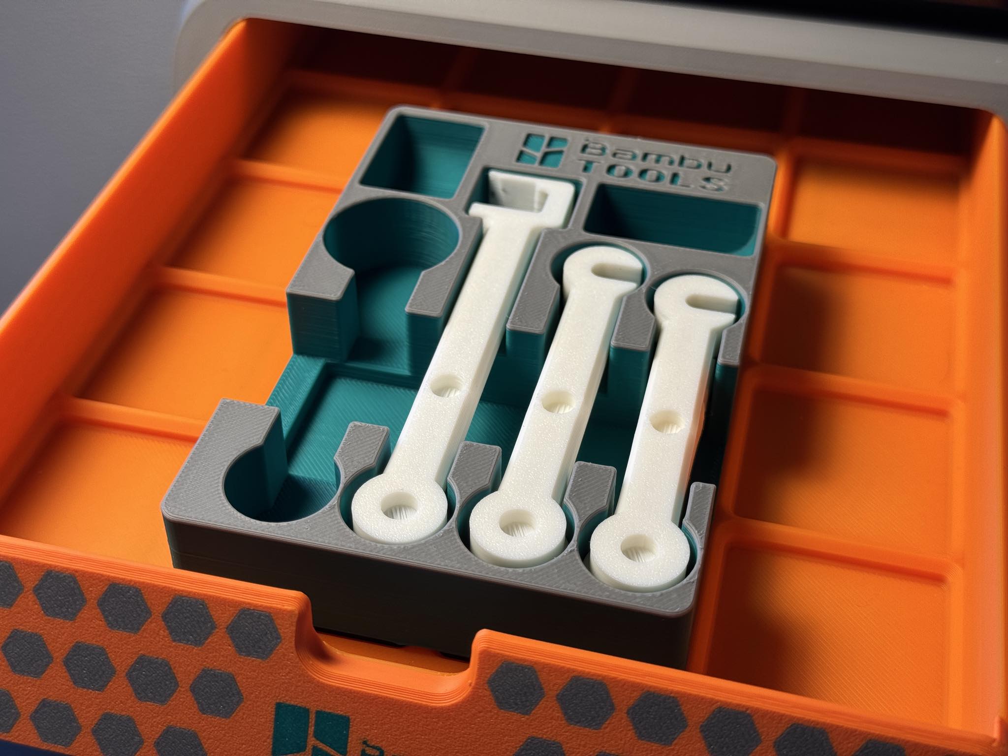 Bambu Tools Holder + Gridfinity (for AMS Riser V2) by SASS3DP | Download free STL model ...