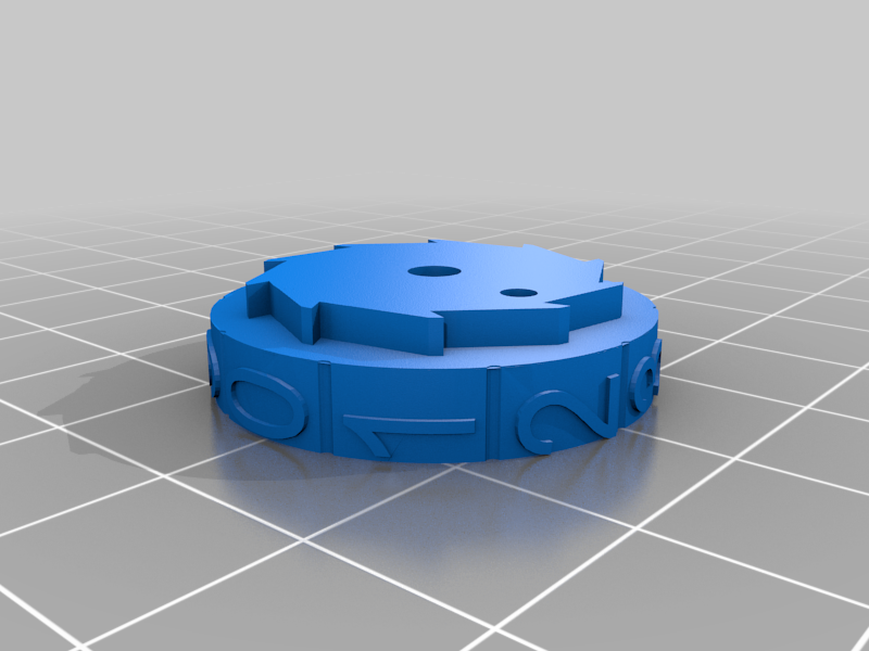 Modified mechanical counter by Petri | Download free STL model ...