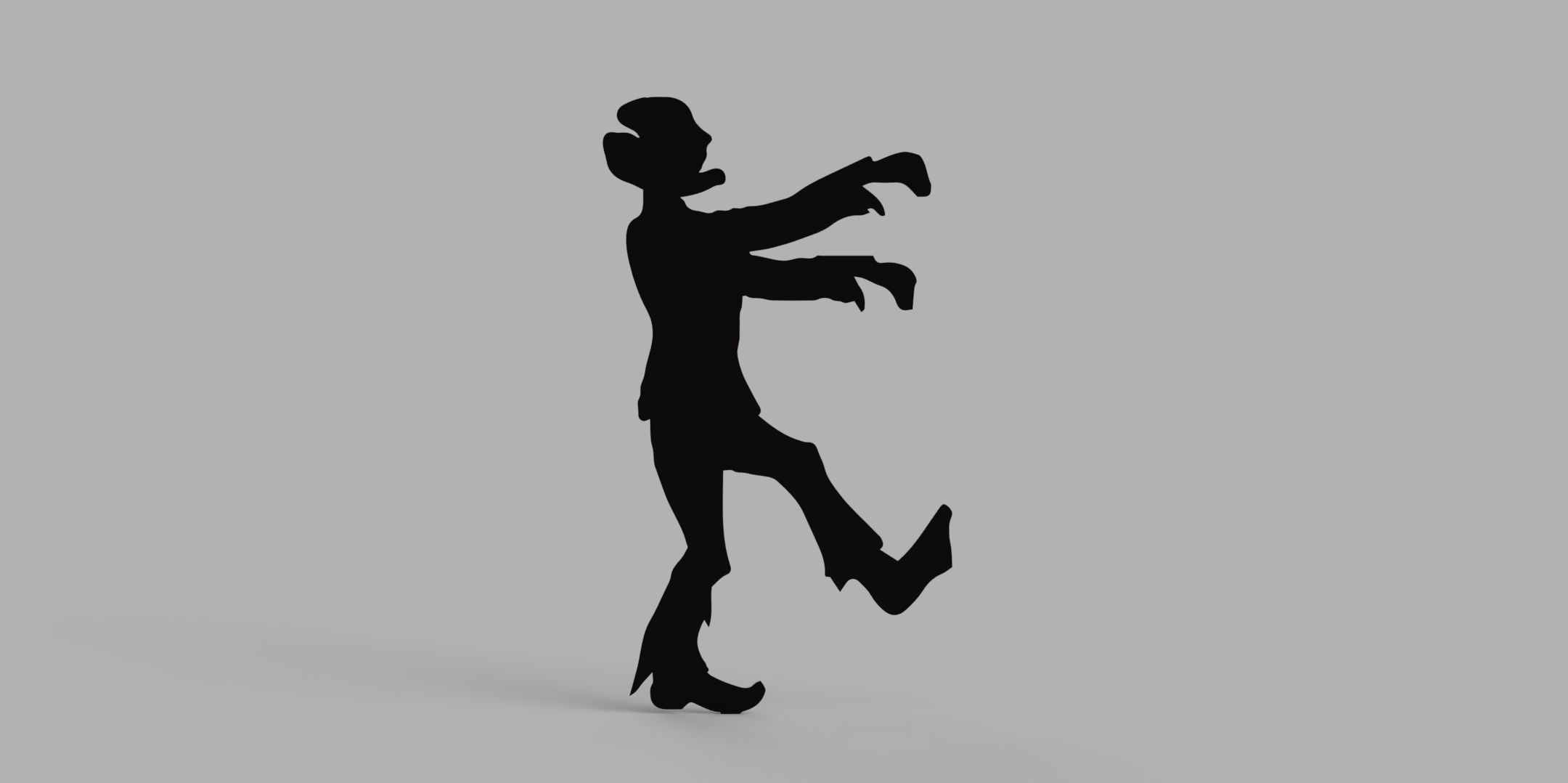 Zombie Wall Decoration by LeTTDesign | Download free STL model ...