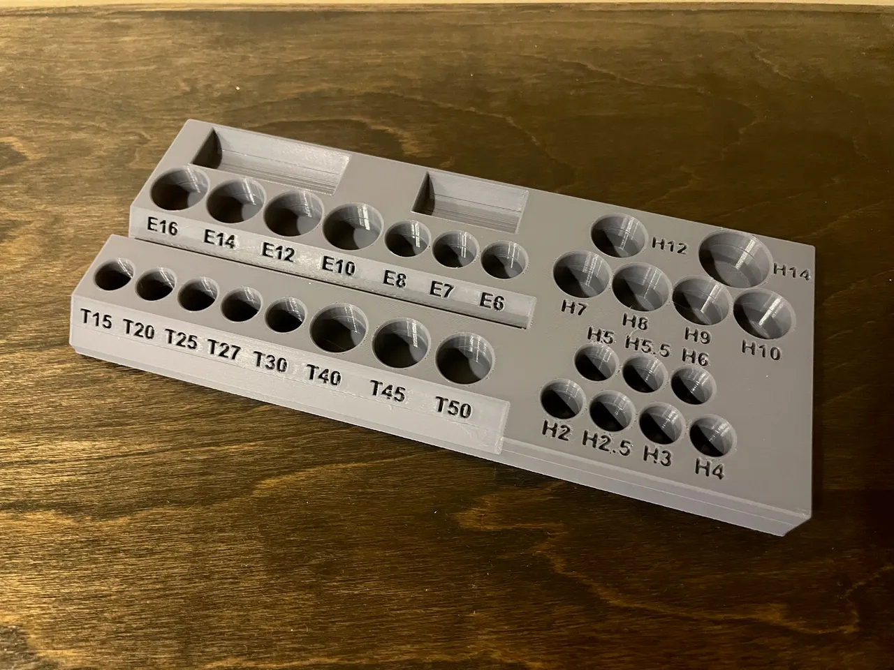 Assorted Hex & Torx Bits Organizer by bs85 | Download free STL model ...