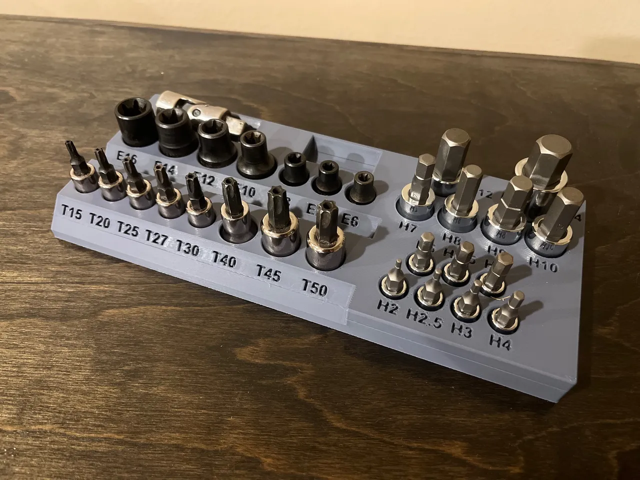 Assorted Hex & Torx Bits Organizer by bs85 | Download free STL model ...