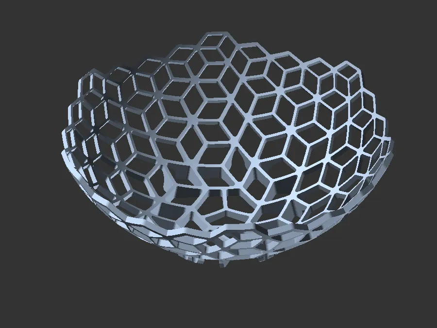 Diamond Bowl by Jack | Download free STL model | Printables.com
