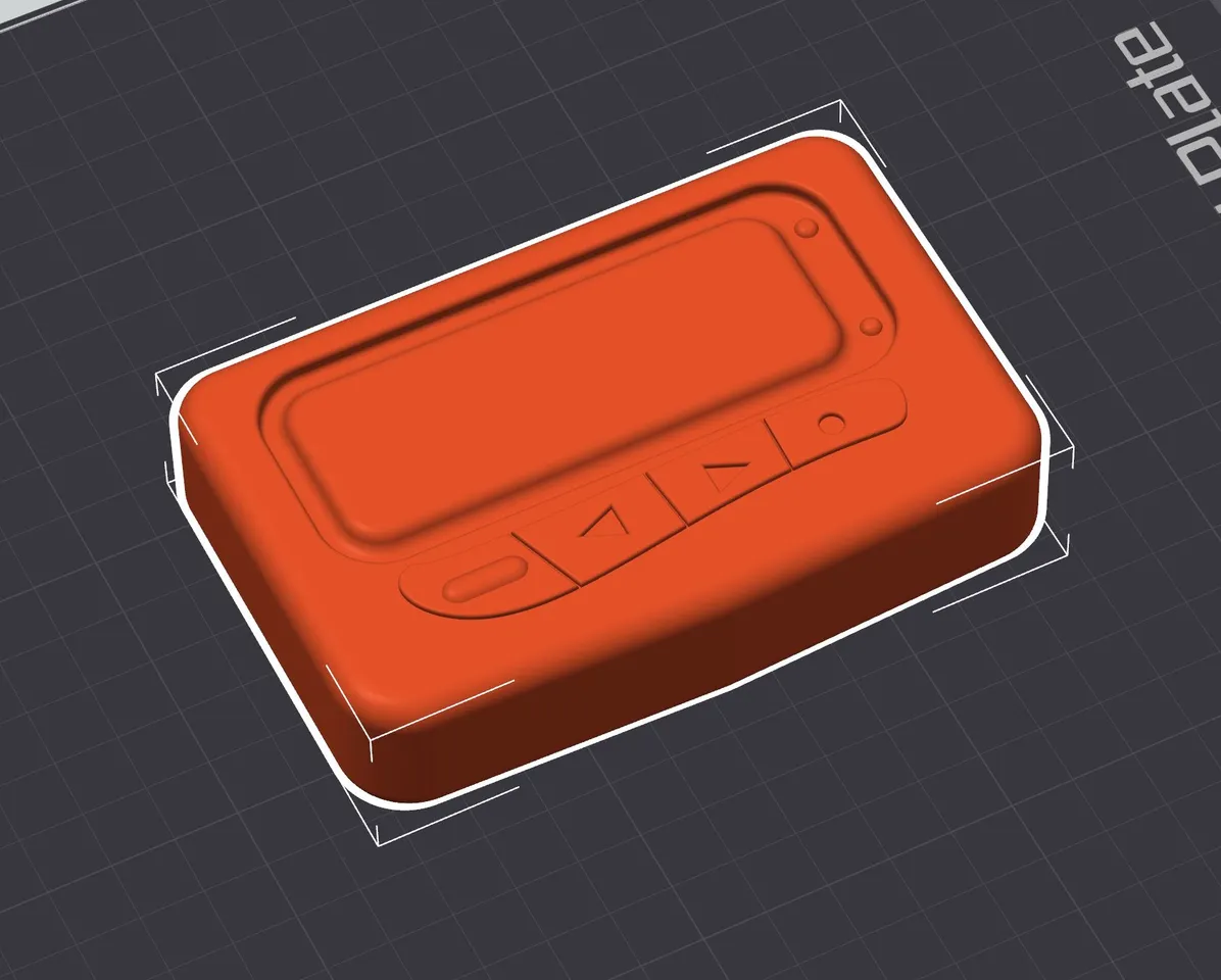 Pager / Beeper by Soly | Download free STL model | Printables.com