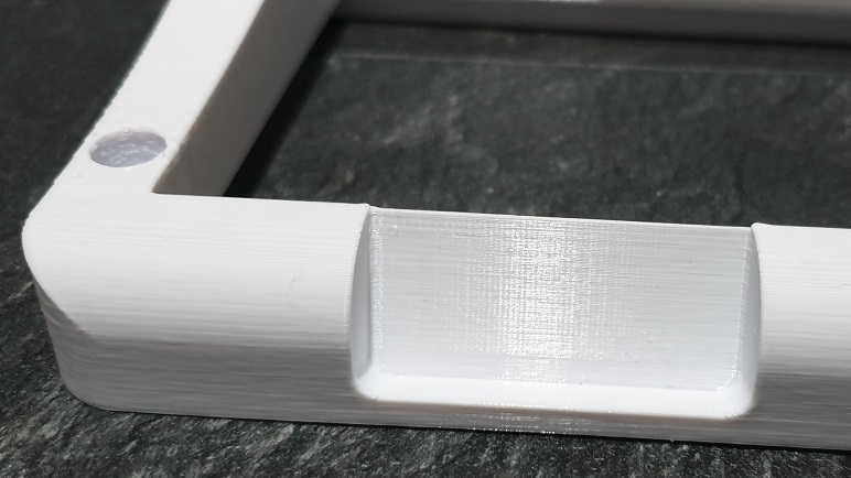 Mounting frame for Android player by Petri | Download free STL model ...