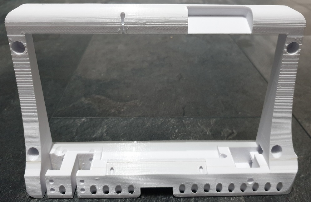 Mounting frame for Android player by Petri | Download free STL model ...