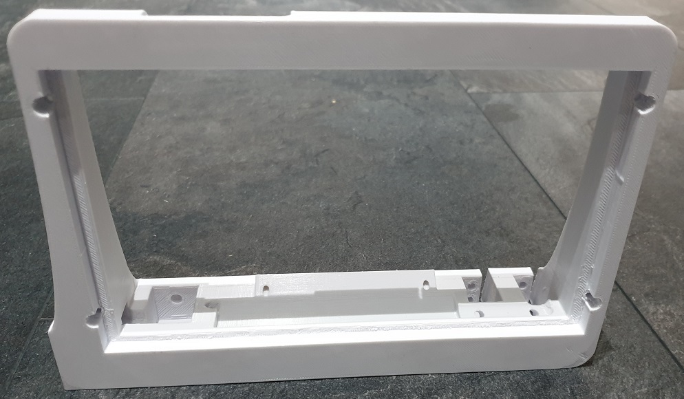 Mounting frame for Android player by Petri | Download free STL model ...