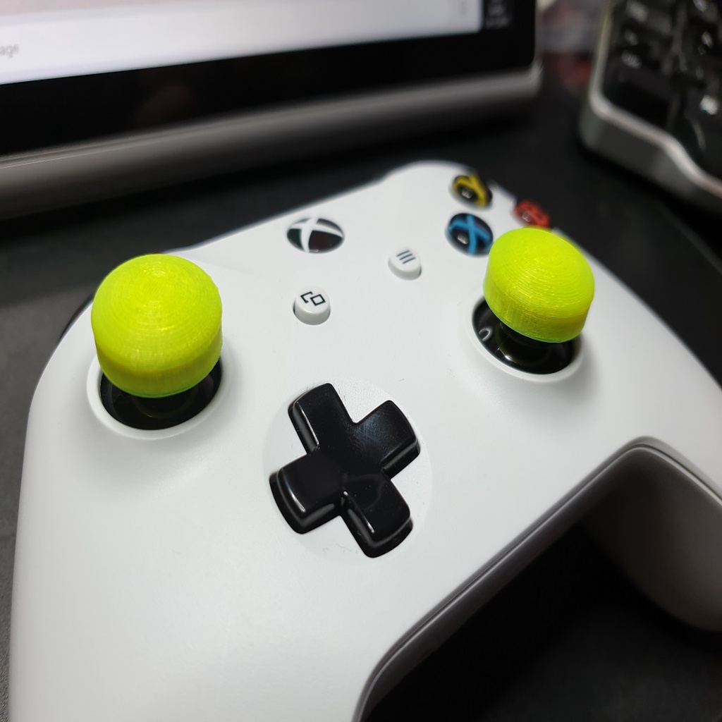 Dome hats to Xbox controller thumbsticks by Petri | Download free STL ...