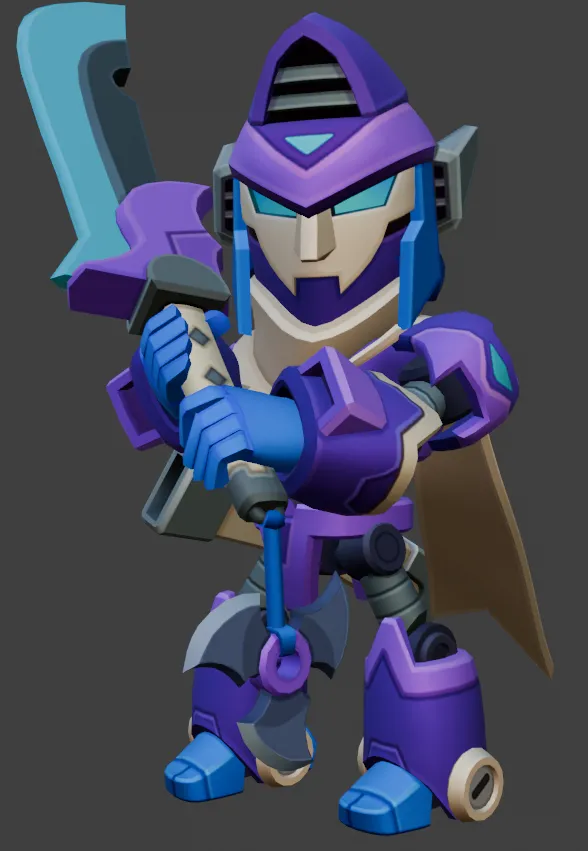 Mecha Mortis - Brawl Stars by GoatGamez | Download free STL model ...