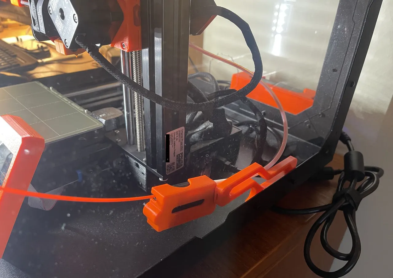 Filament Sensor Arm for Prusa Mini Enclosure by makjac | Download free ...