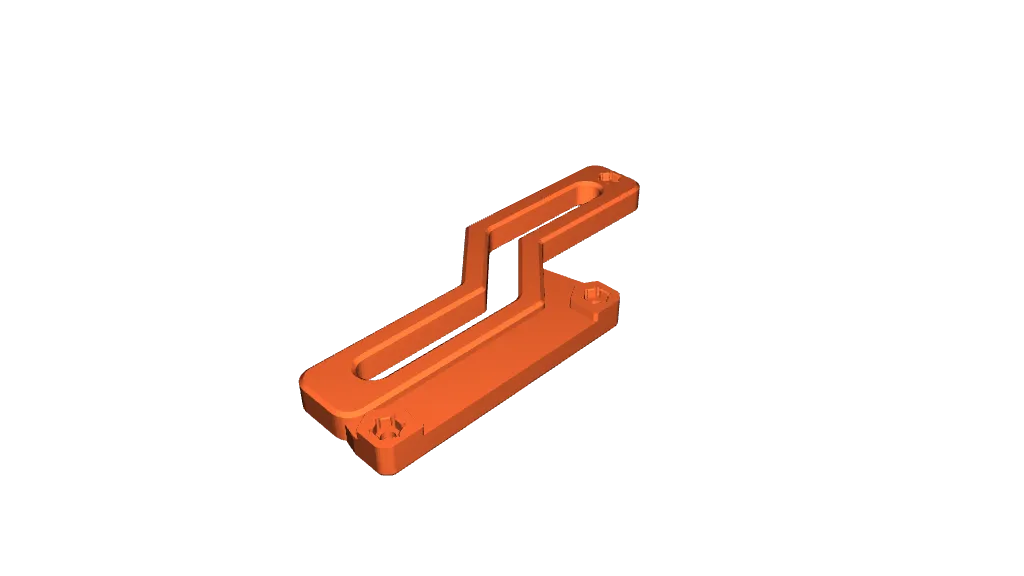 Filament Sensor Arm for Prusa Mini Enclosure by makjac | Download free ...