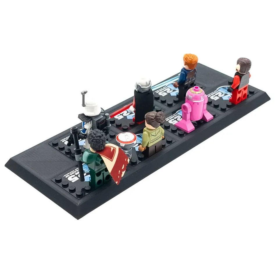 Display Stand for LEGO Star Wars 25th Anniversary (2024 ) Minifigures ...