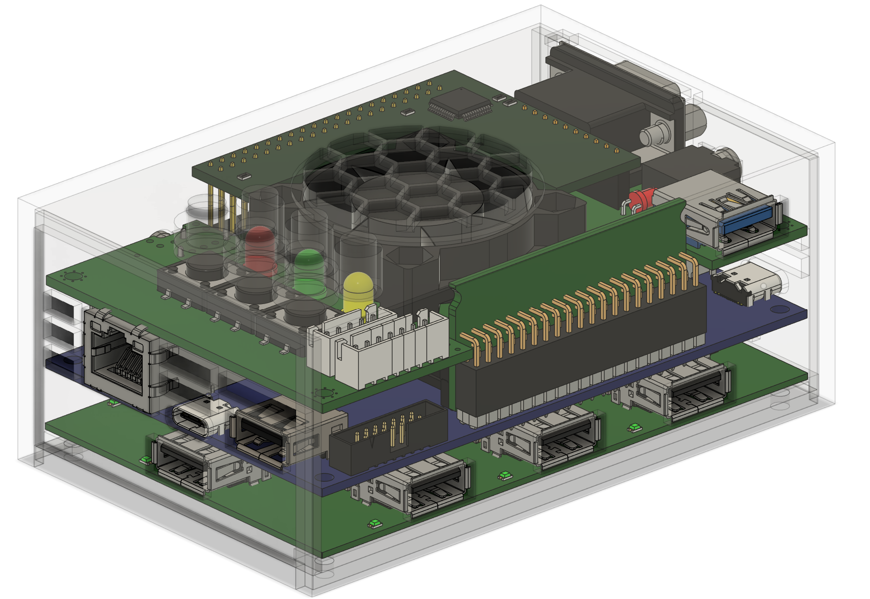 MiSTER Pi Case by H3xCat | Download free STL model | Printables.com