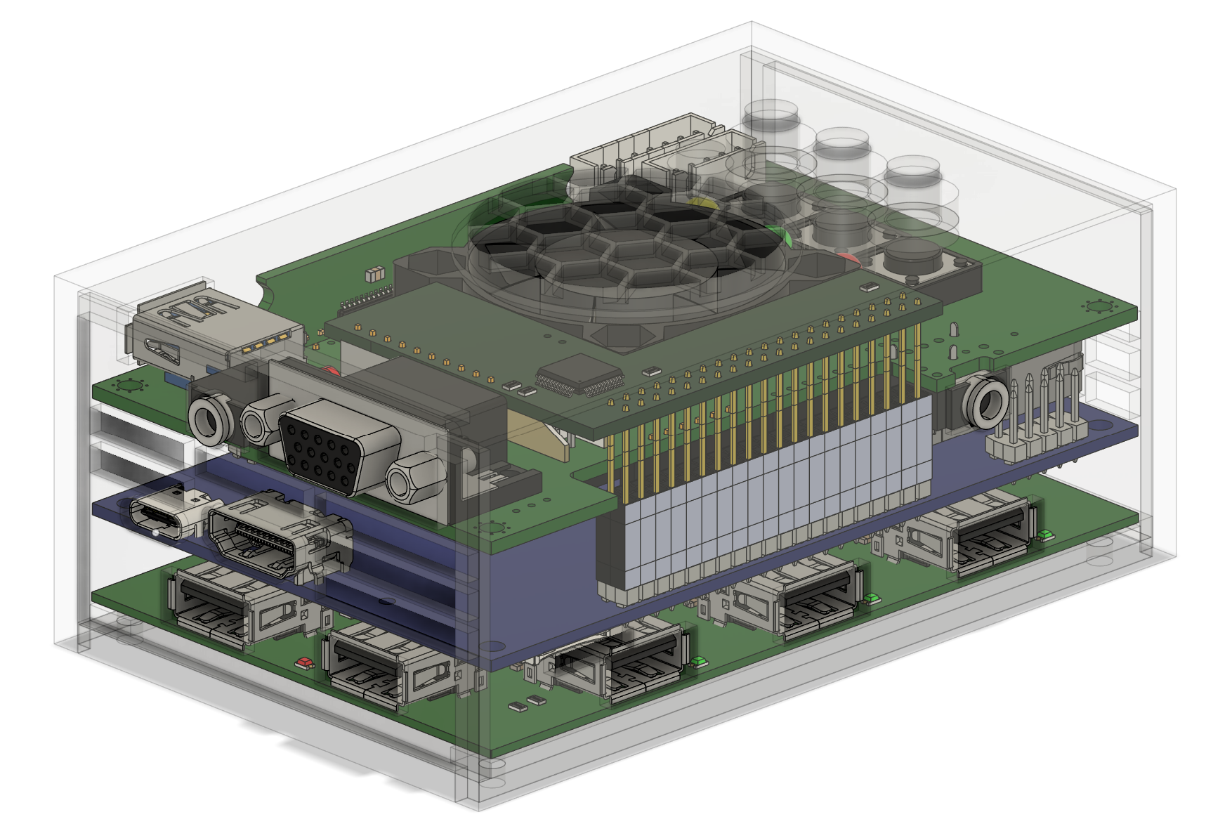 MiSTER Pi Case by H3xCat | Download free STL model | Printables.com