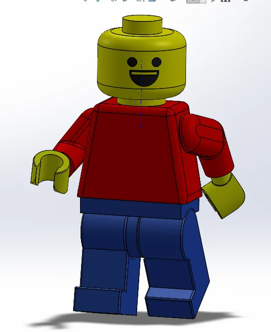 Lego man 3d by Osmar potato | Download free STL model | Printables.com