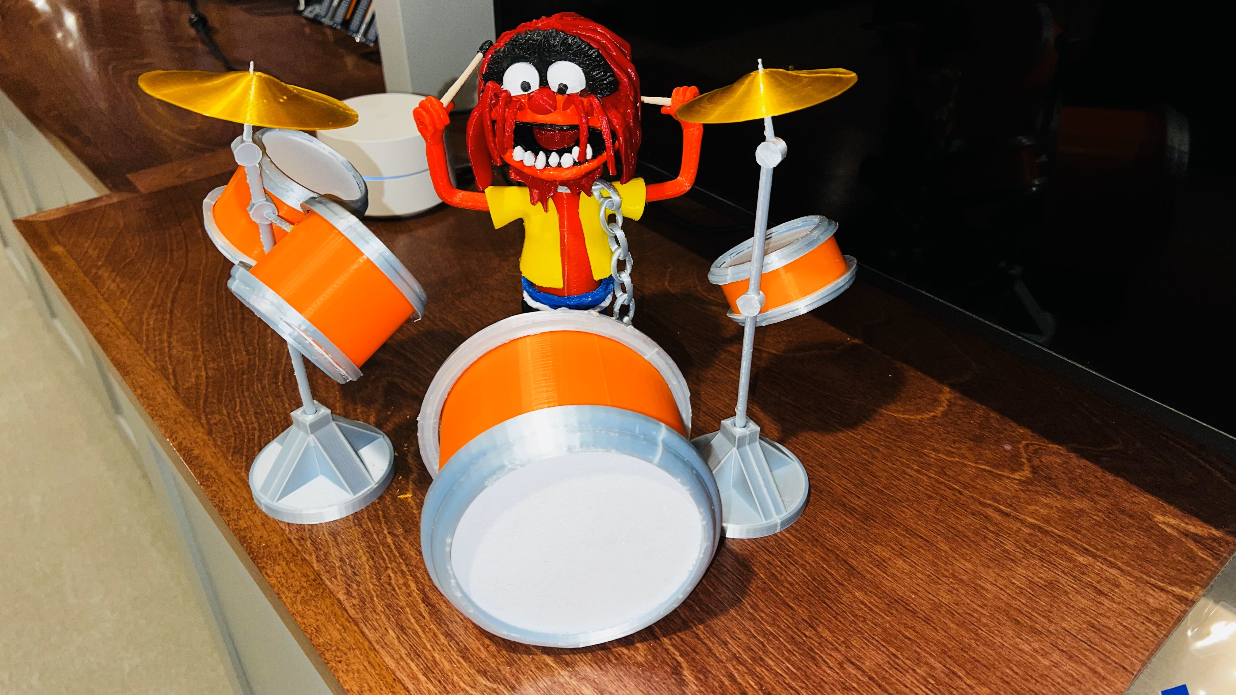 Animal the Muppet Drummer by Arpboy | Download free STL model ...