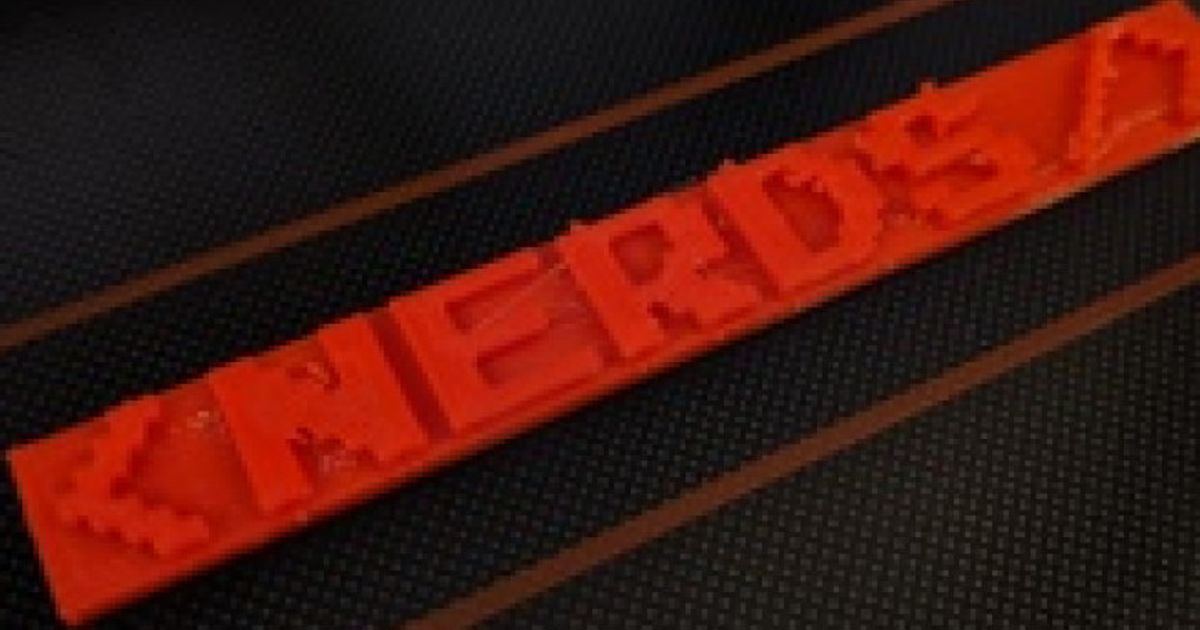 Main Kinzig Nerds by Max Siebenschläfer | Download free STL model | Printables.com