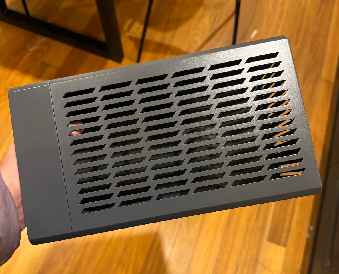 ADT UT3G EGPU Enclosure - 250mm GPU + 120mm Slim Front Fan Support by ...