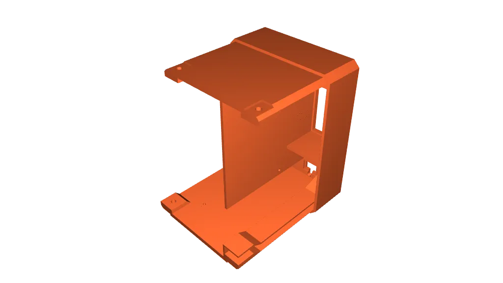 ADT UT3G EGPU Enclosure - 250mm GPU + 120mm Slim Front Fan Support by ...