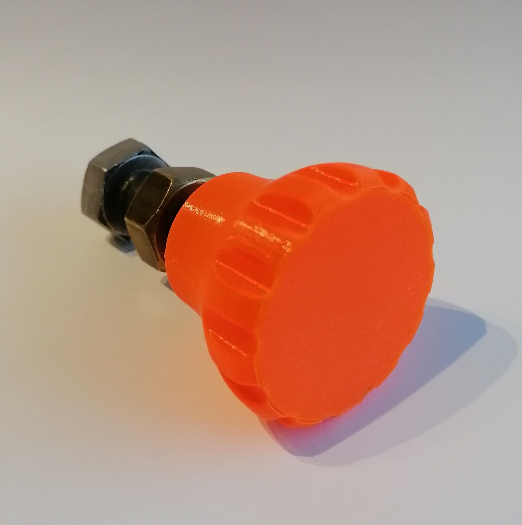 Protective cap for exposed M10 screws with internal thread by ...