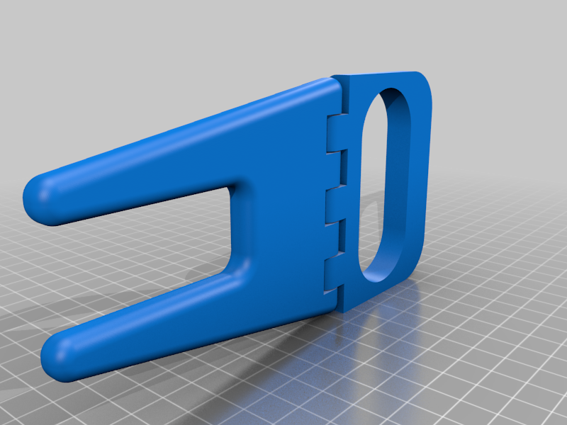 Balcony door handle cat lock by GZT project | Download free STL model ...