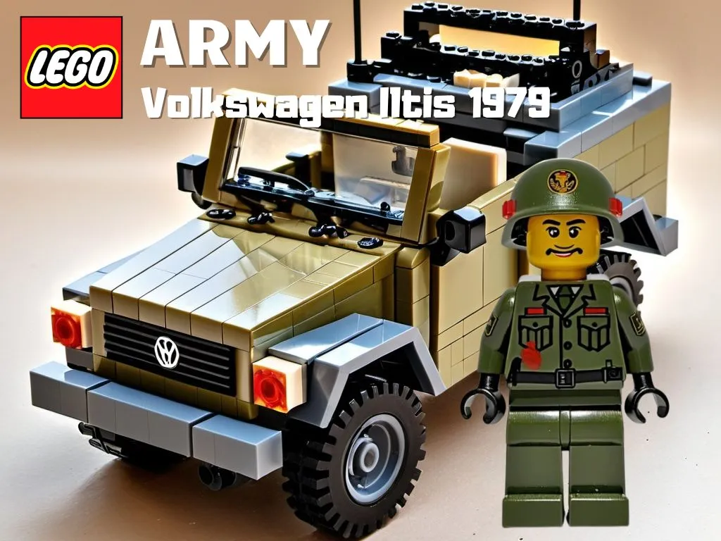 Lego Army Volkswagen Iltis 1979 by Mgr. Pavel Krist | Download free STL ...