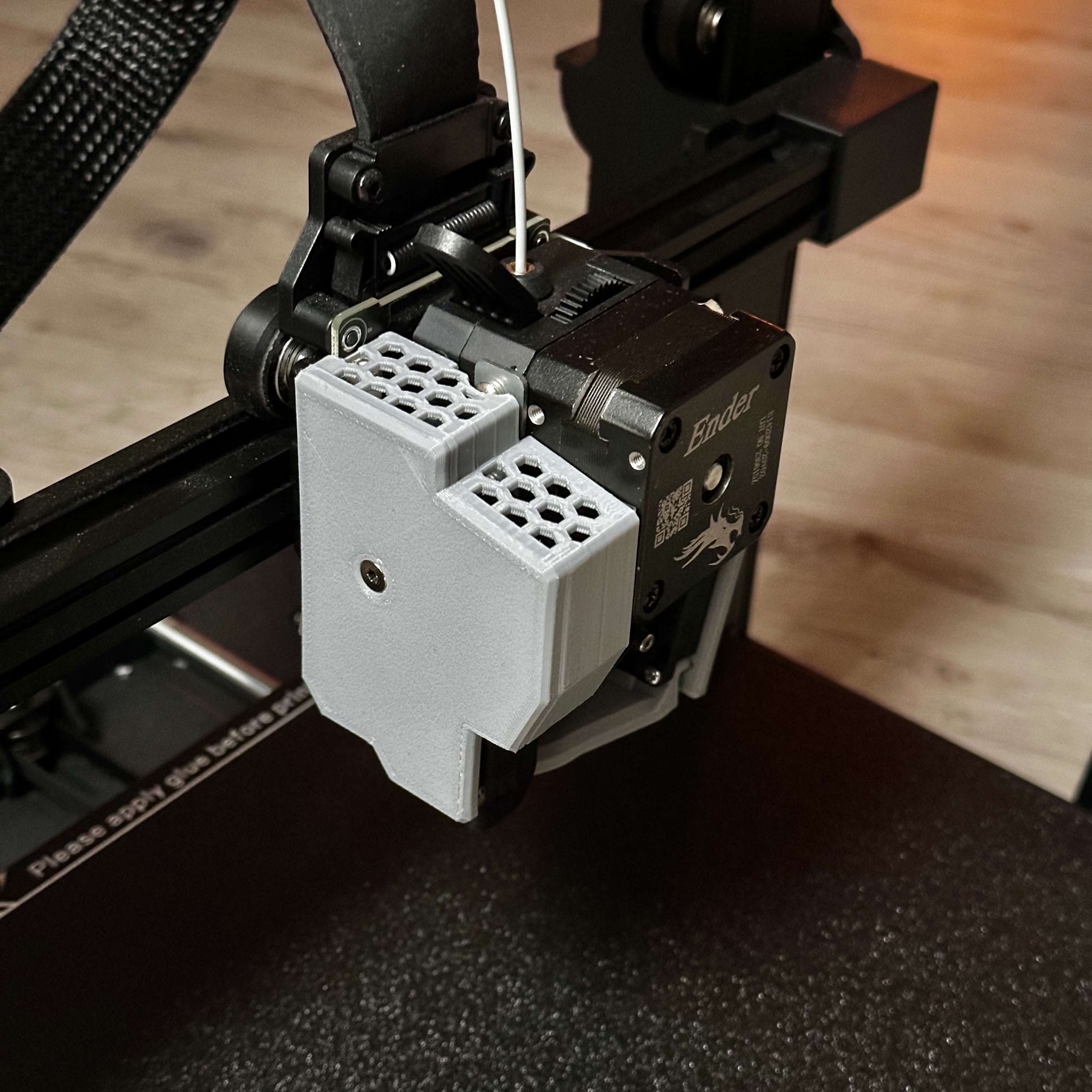 Ender 3 V3 SE Cover and Bracket original housing replacement and fan ...
