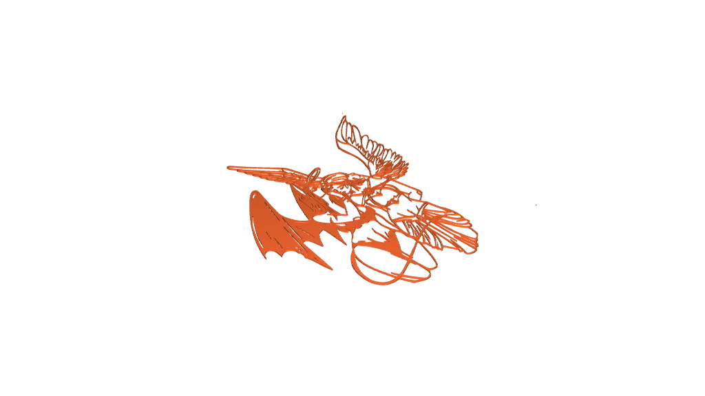 Devilish Angel Wall Art by Jura Švébiš | Download free STL model ...