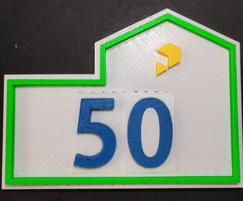 House Numbers Sign 2-4 Digits (House number as your wish) by Prasert3D ...