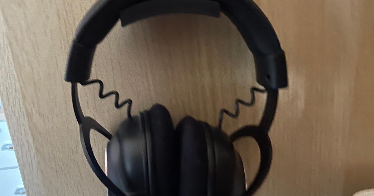 Headset Side Holder by Habmax | Download free STL model | Printables.com